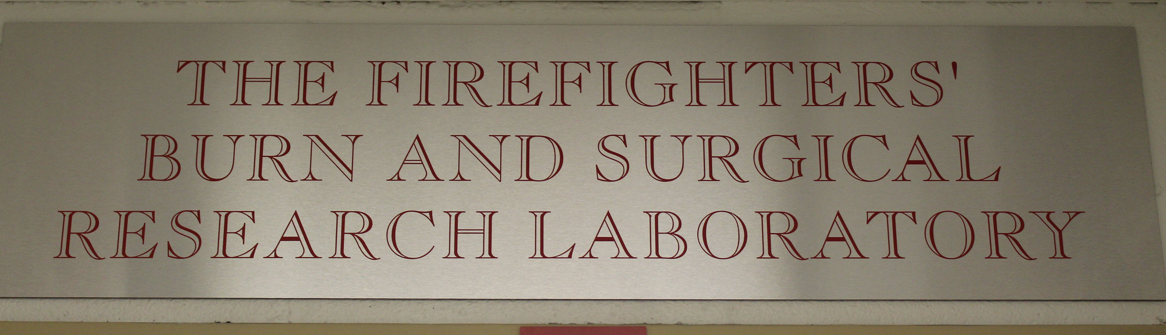 Burn Center Visit - MC Fire Foundation